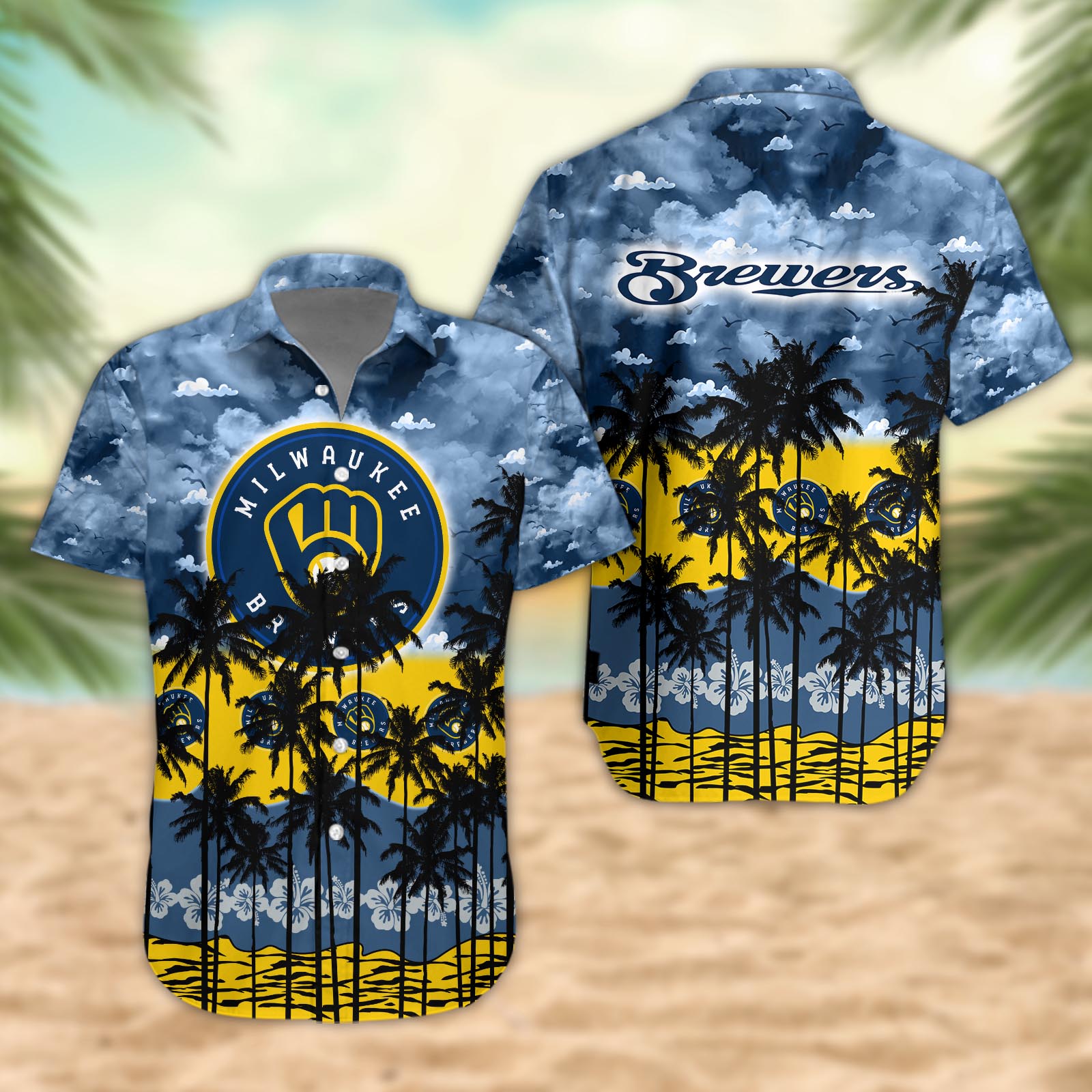 Milwaukee Brewers Hawaiian Shirt Trending Summer – A Beauty School of Tampa